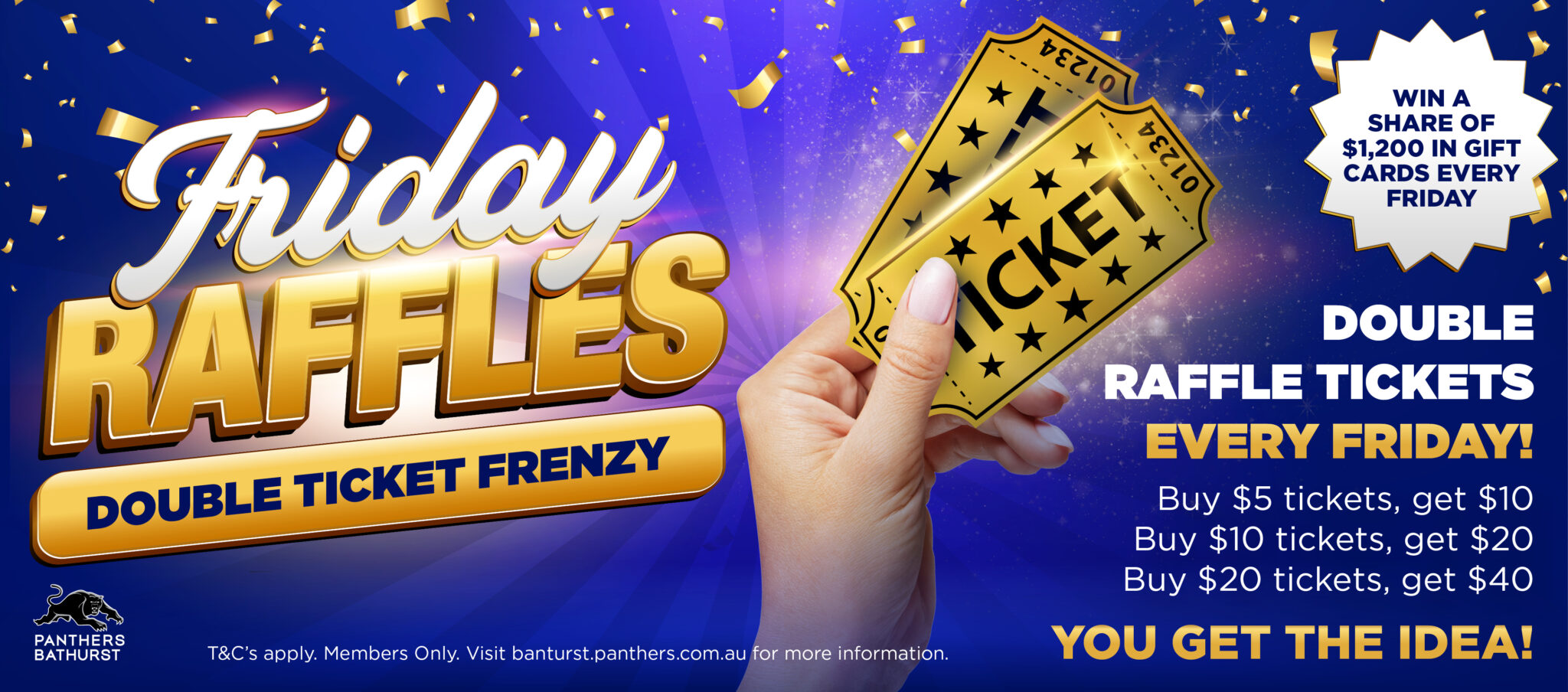 Club Raffles - Panthers Bathurst